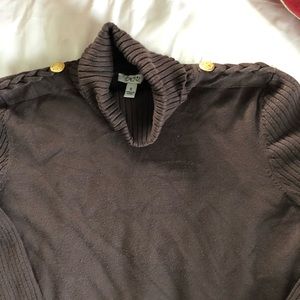 Cache | Sweaters | Cache Brown Turtleneck | Poshmark